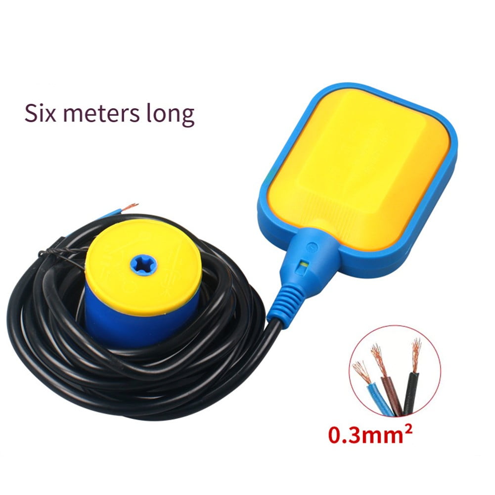1Pc Controller Tethered Float Switch For Sump Pumps Cable Float Water Pump 6Meter YIWEI ...