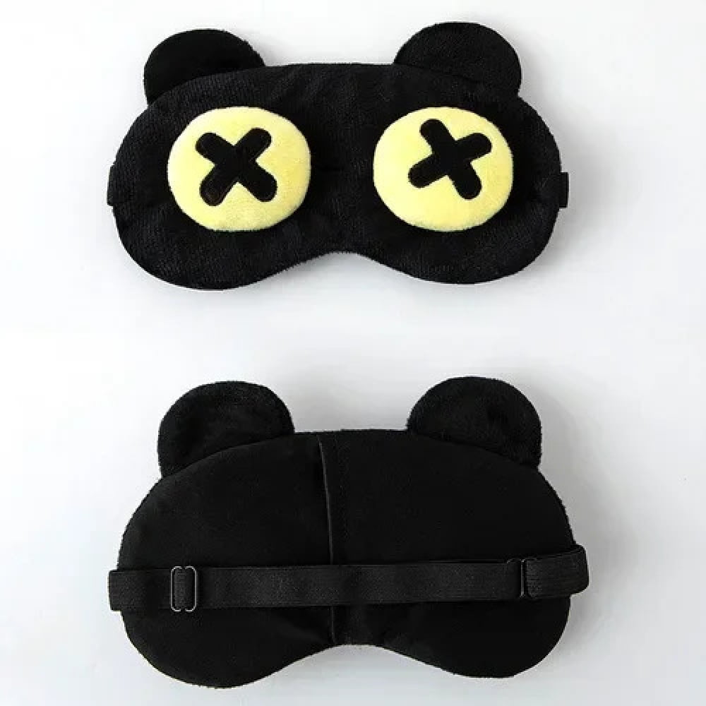 1Pc Cotton Cartoon Face Sleep Eye Mask Cute Funny Eye Cover Sleeping ...