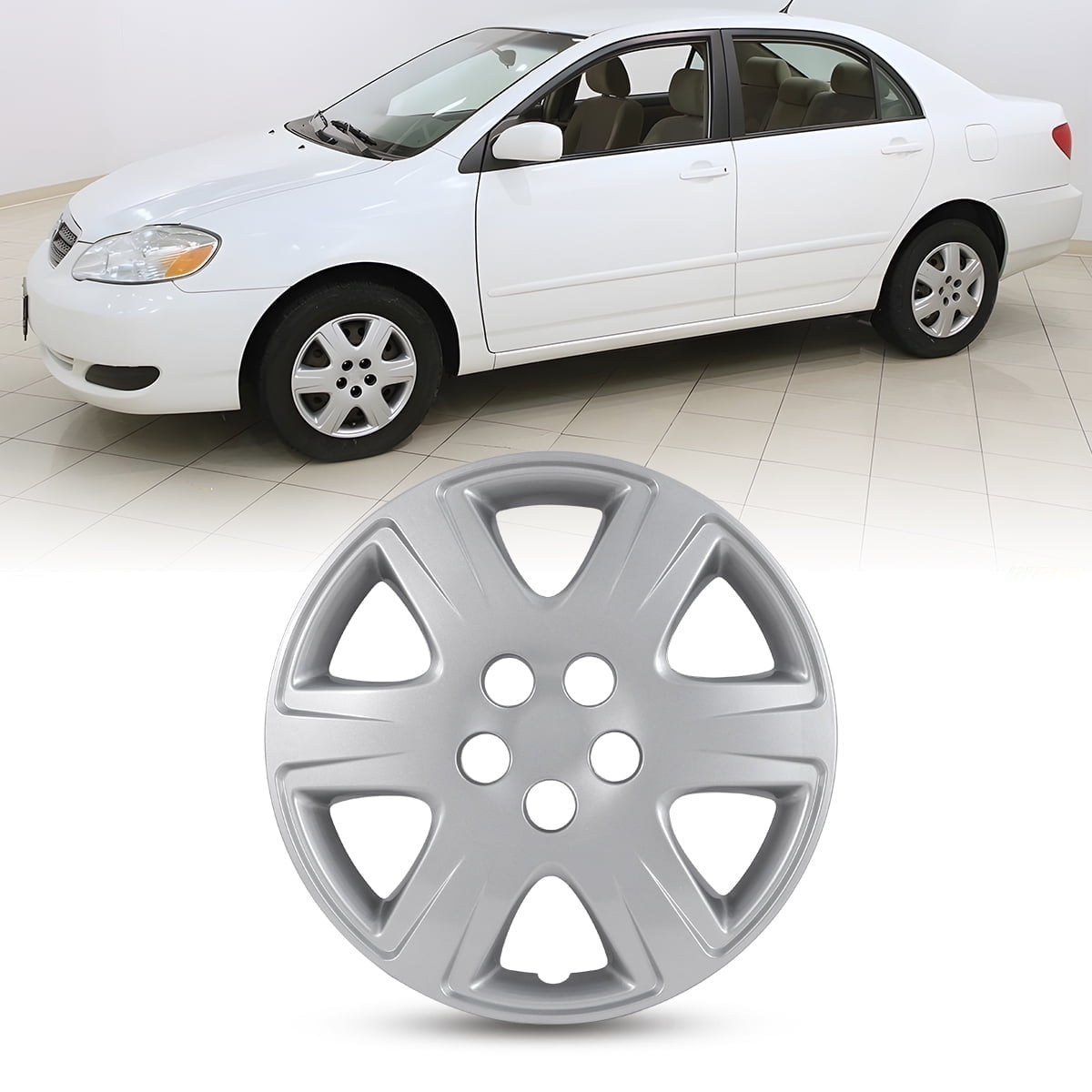 1Pc Cover Hubcaps ,15 Inch Hubcaps Wheel Rims Cover for 2005-2008 ...
