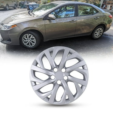 Custom Accessories 15 in. Wheel Covers ABS Chrome Plated Silver, 4 Pack ...