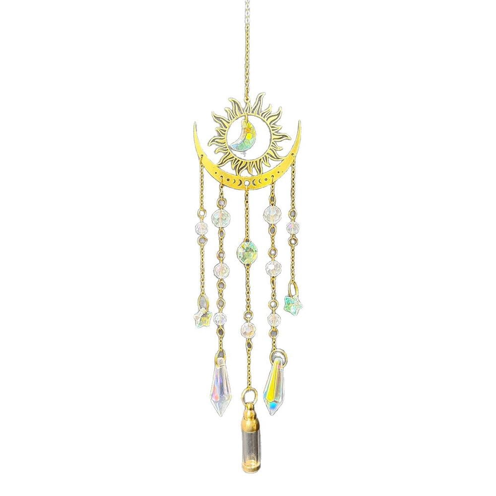 1Pc Crystal Memorial Bottle Ornament, with Openable Hollow Gau Bottle ...