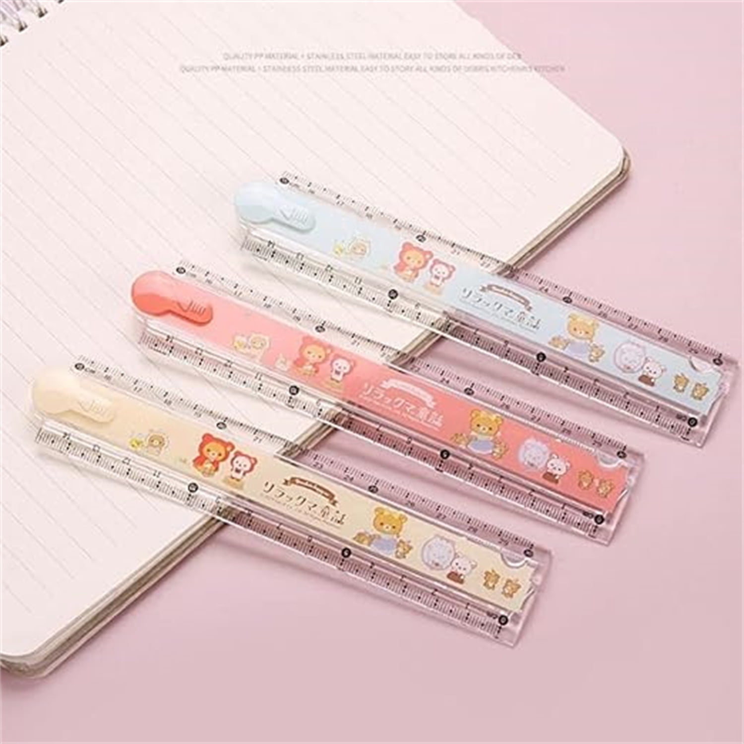 1Pc Cute Cartoon Animal Print Plastic Rulers,Farmhouse Teacher Prizes ...