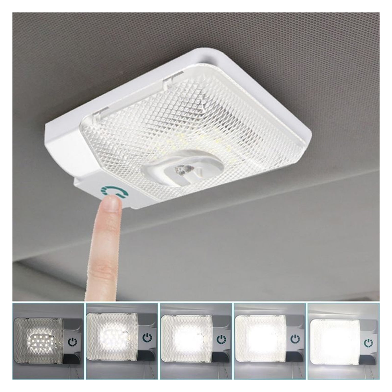 1Pc DC 12V LED RV Ceiling Dome Light Interior Lighting Trailer Camper ...