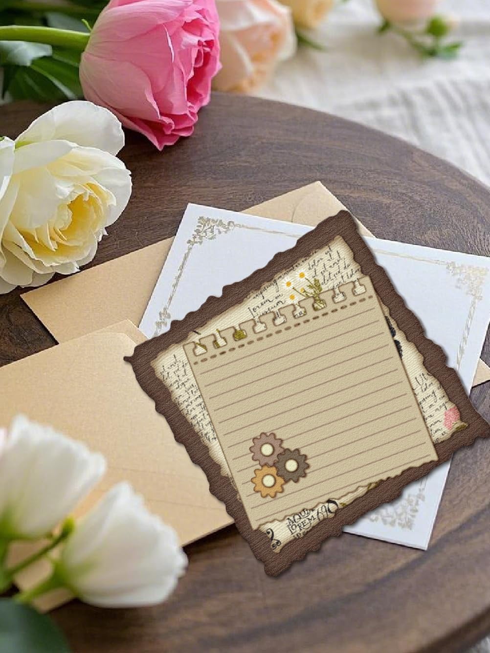 1Pc Deckle Edge Frame Background Cut Dies Geometric Theme Carbon Steel ...