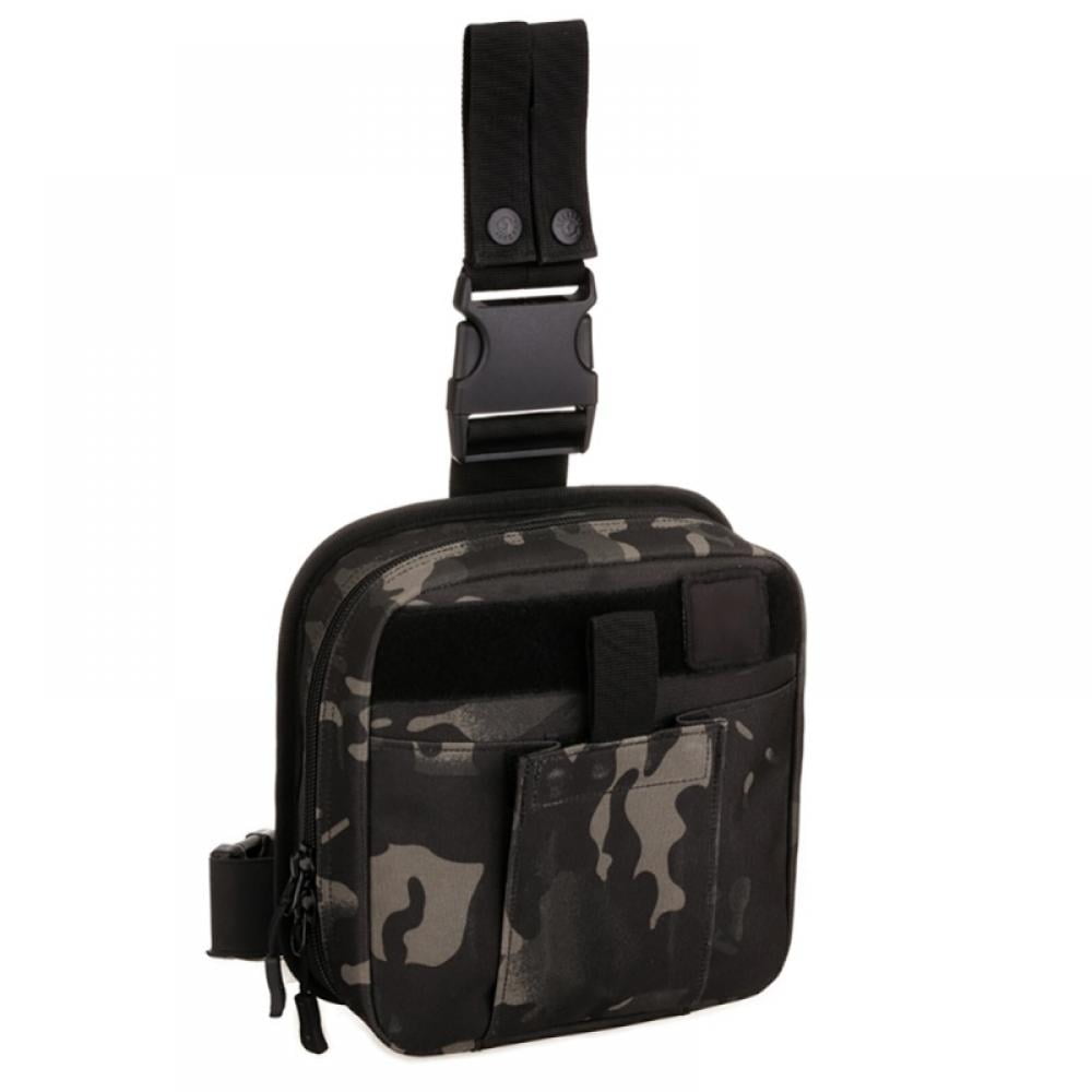 1Pc Drop Leg Bags Camouflage Fanny Thigh Pack Bag Waist Pack Motorcycle ...