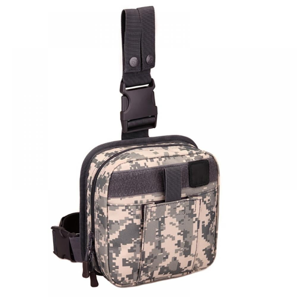 1Pc Drop Leg Bags Camouflage Fanny Thigh Pack Bag Waist Pack Motorcycle ...