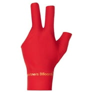 Walfront Left Hand Three Finger Spandex Pool Cue Glove, Billiards ...