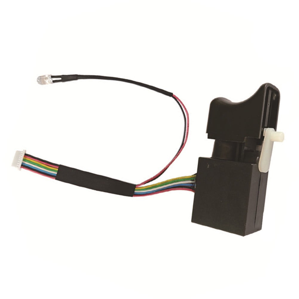 1Pc Electric Drill Switch With Light Push Button Trigger Switch For A3 ...