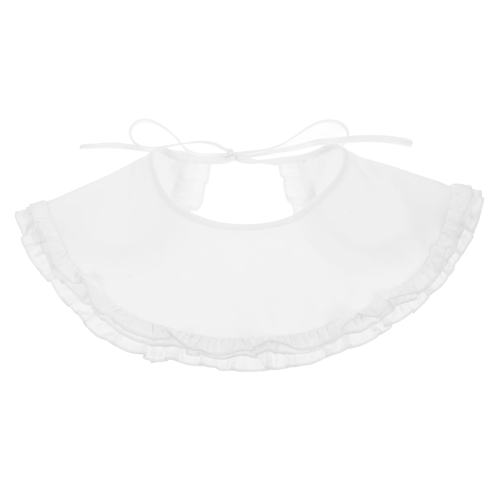 1Pc Fashion Women Chiffon Fake Collar Detachable Lotus Leaf False ...