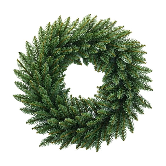 1Pc Fir Artificial Christmas Wreath - Unlit - Faux Holiday Wreath ...