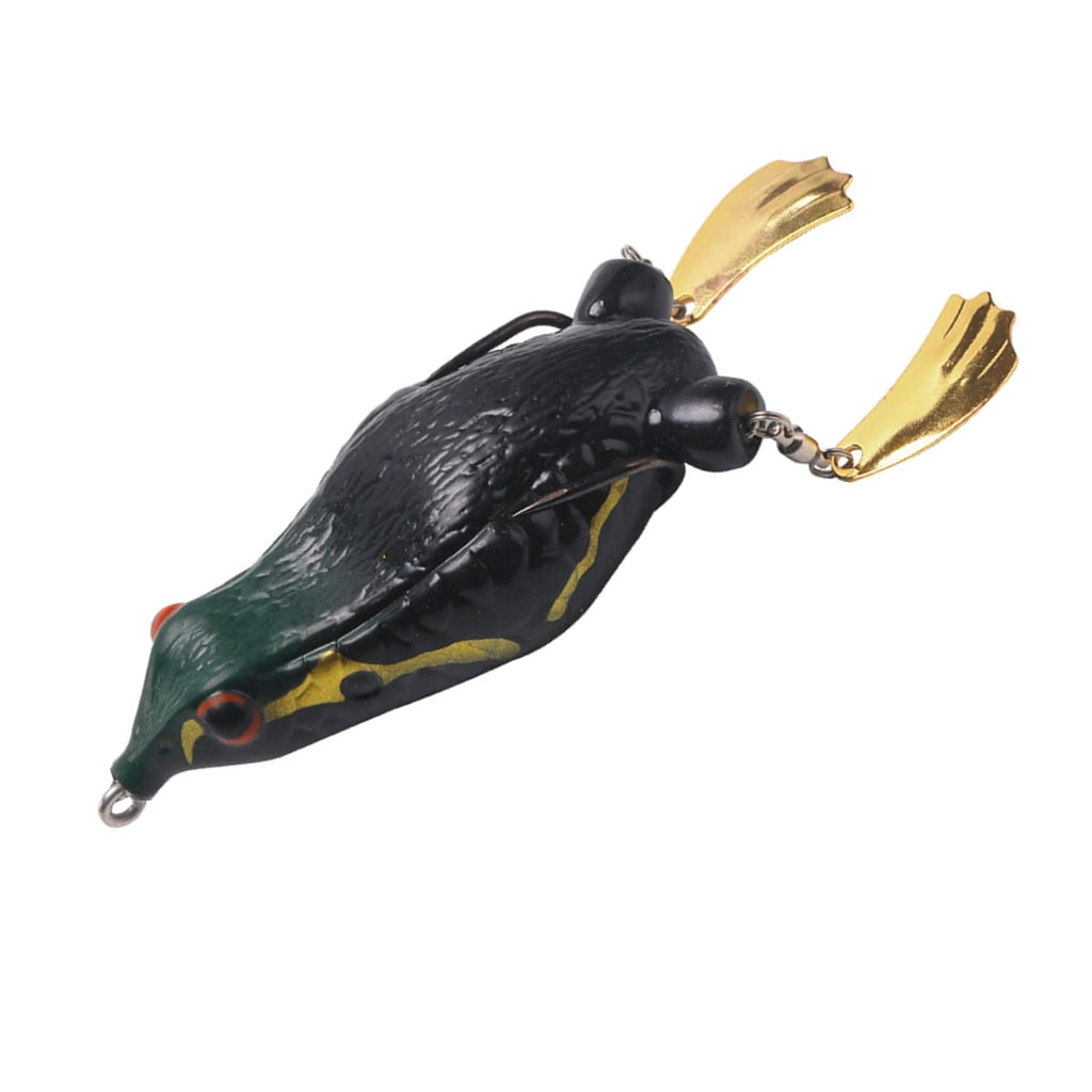 1Pc Fishing Lures Hard Artificial Frogs Angling Trout Fishing Lures ...