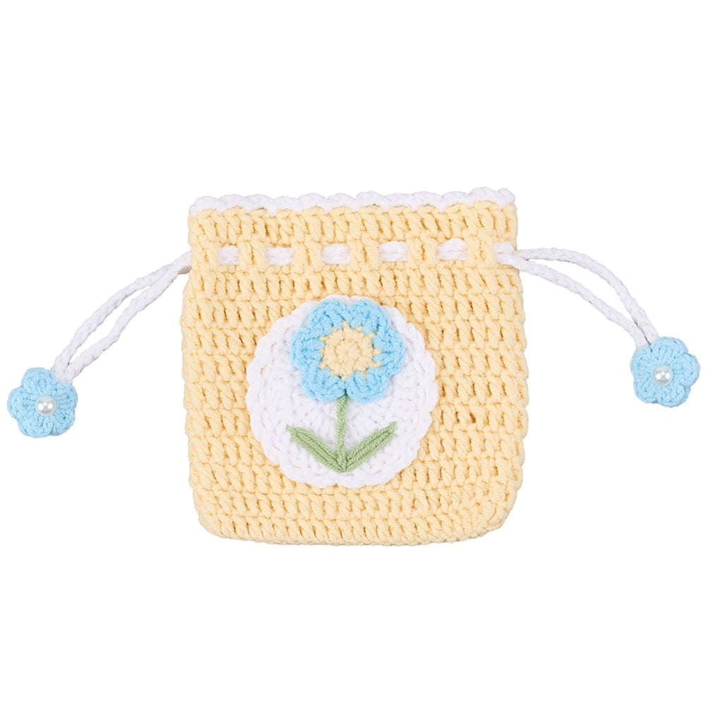 1Pc Flower Knitting Wallet Square Lemon Chiffon 100x100mm diy - Walmart.com