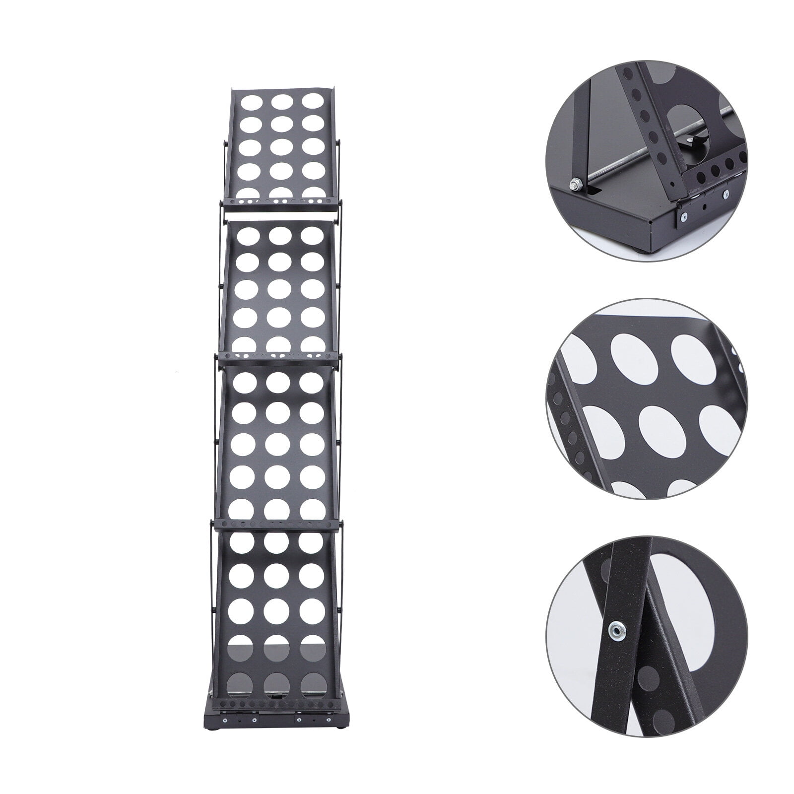 Portable Folding Brochure Stand Display Rack, Magazine Holder for ...