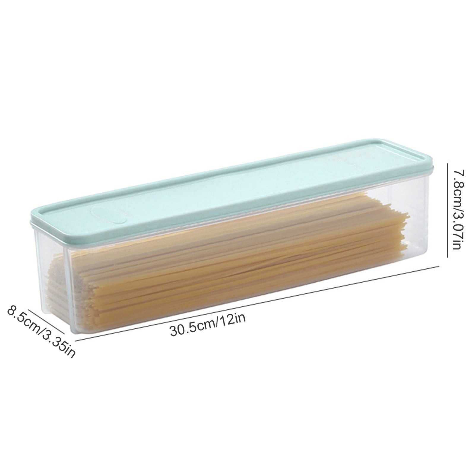 (1Pc Food Storage Box) Storage Rack Clearance Plertrvy Pasta Container ...