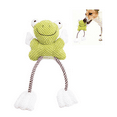 1Pc Frog Dog Toys, Dog Squeaker Toys, Stuffed Animal Dog Plush Chewing ...