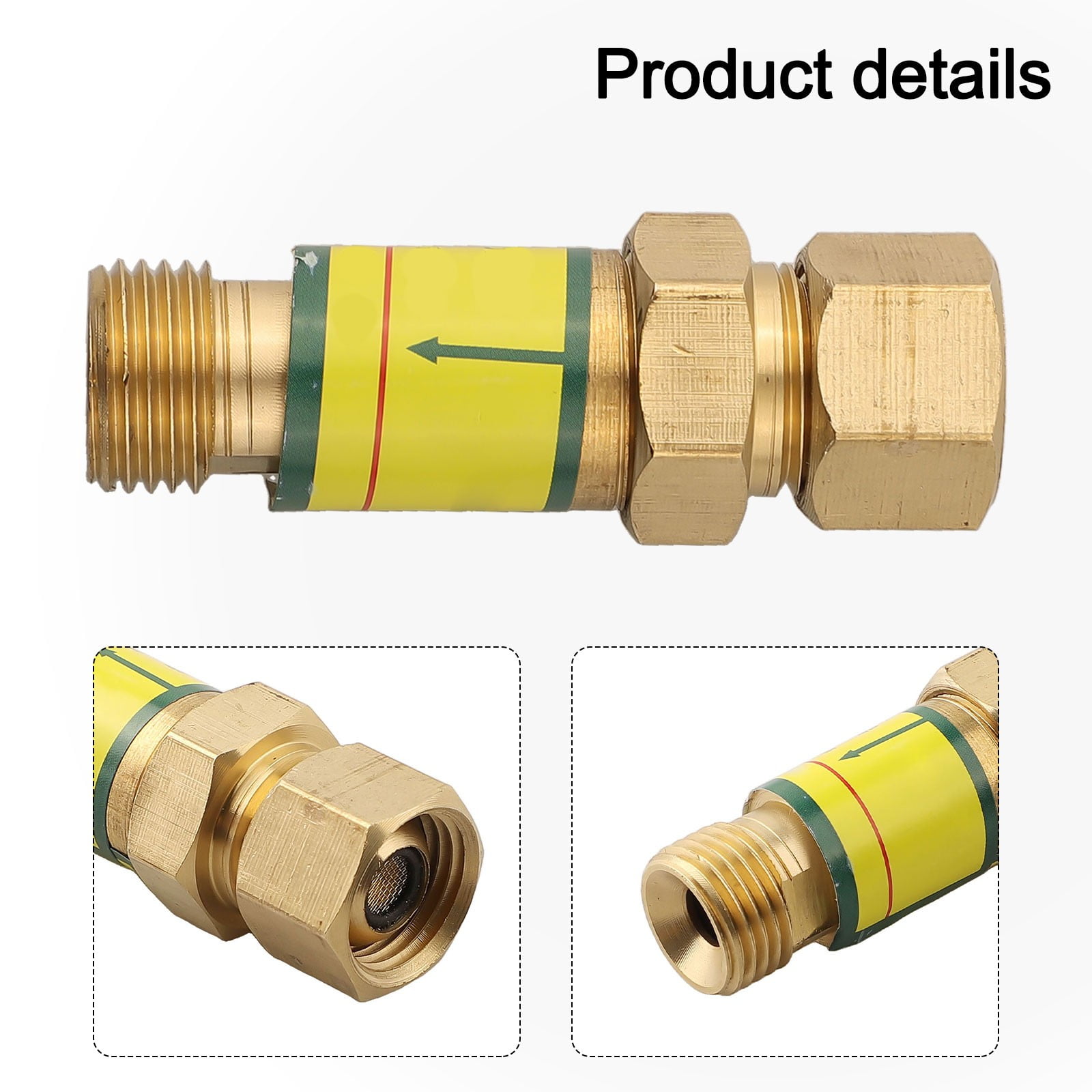1Pc Gas Welding Oxygen/Acetylene/Methane Flashback Arrestor Automatic ...