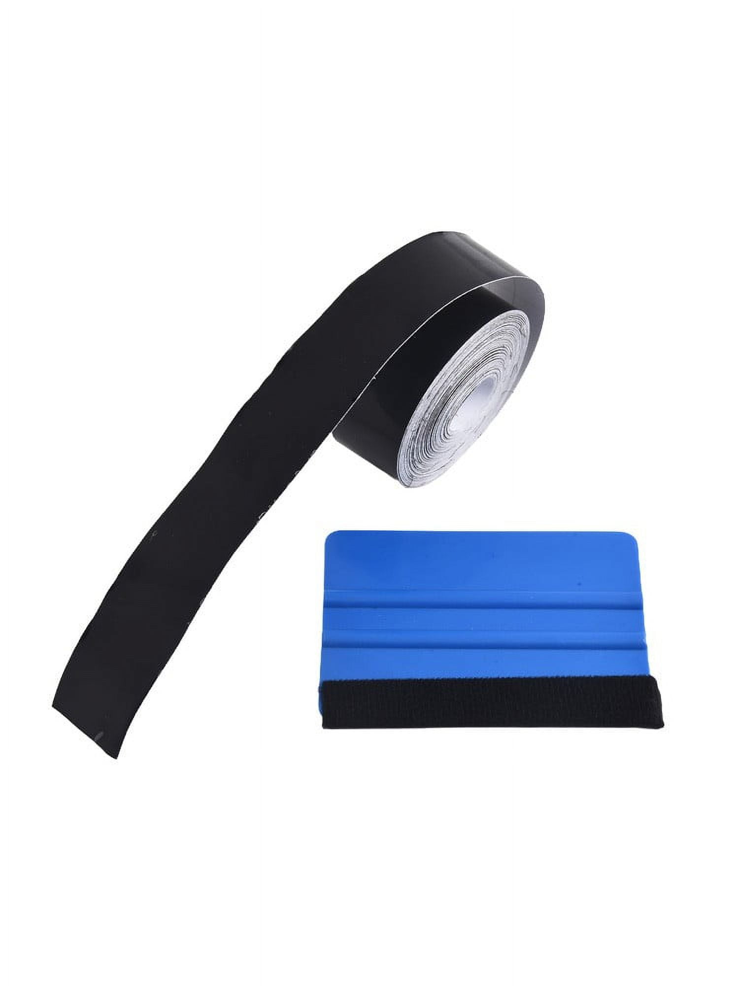 1Pc Gloss Black Vinyl Wrap, Cars Vinyl Film Tapes Kit for Blackout ...