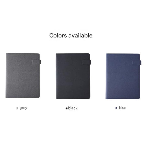 1Pc Gray A4 Business Portfolio Folder Document organizer Contract ...