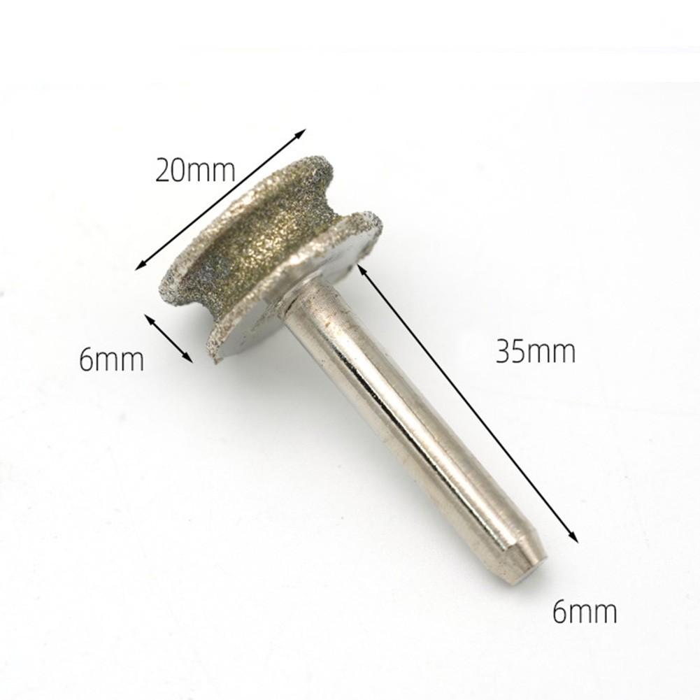 1Pc Grinding Wheel Head For Glass Jade Tile Stone Round Edging 3-8Mm ...