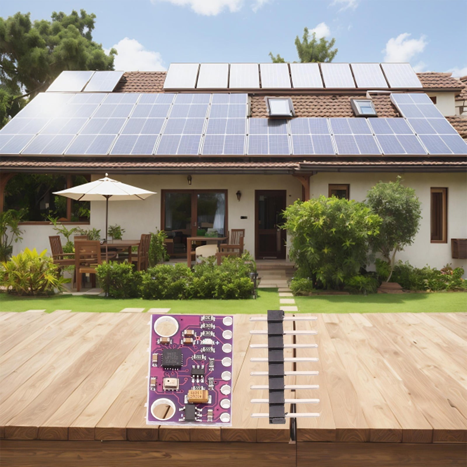 1Pc Gy-91 Mpu9250+Bmp280 10Dof Accelerometer Gyroscope For Compass ...