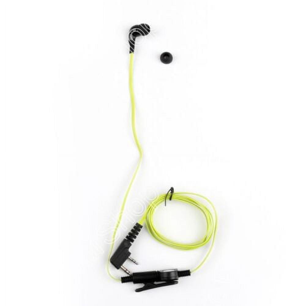 1Pc Headset Earpiece For Kenwood BAOFENG TYT LINTON UV-5R TG-UV2 Two ...