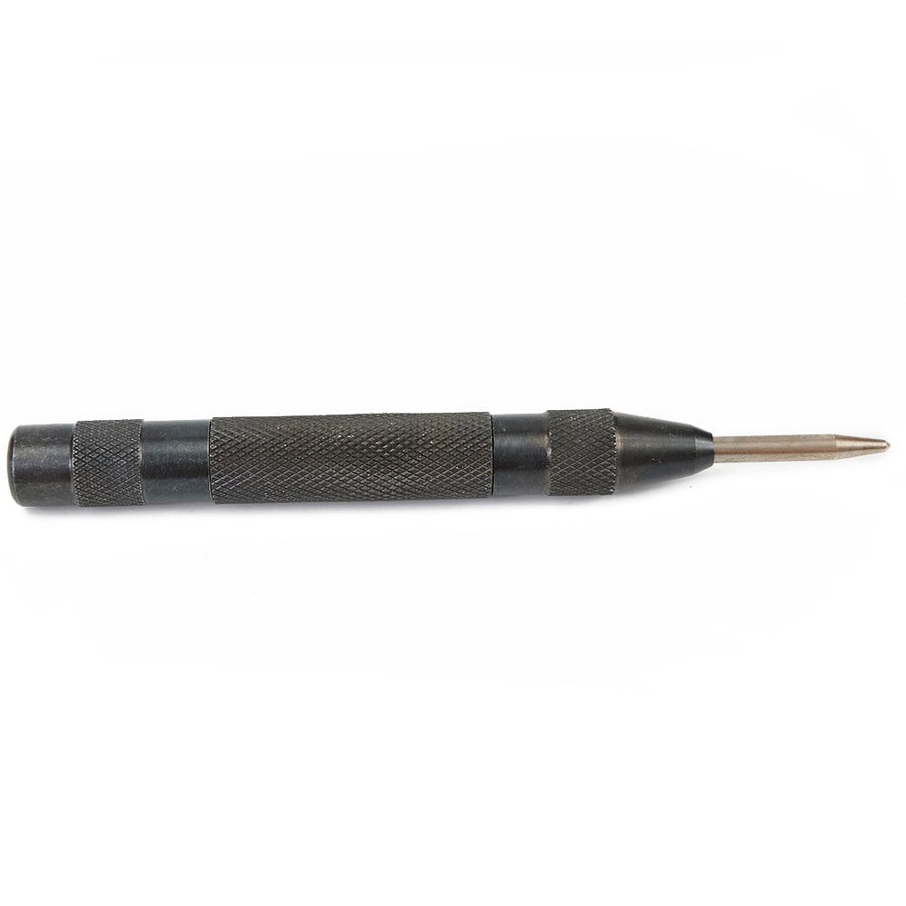 1Pc Heavy Duty Automatic Centre Punch Handy Spring Loaded Metal Wood ...