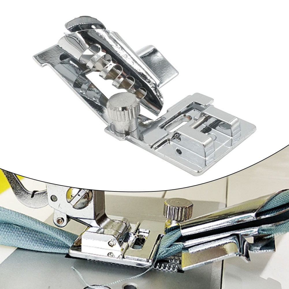 1Pc Hemming Presser Foot Metal Binding Foot Multi-Function Sewing ...