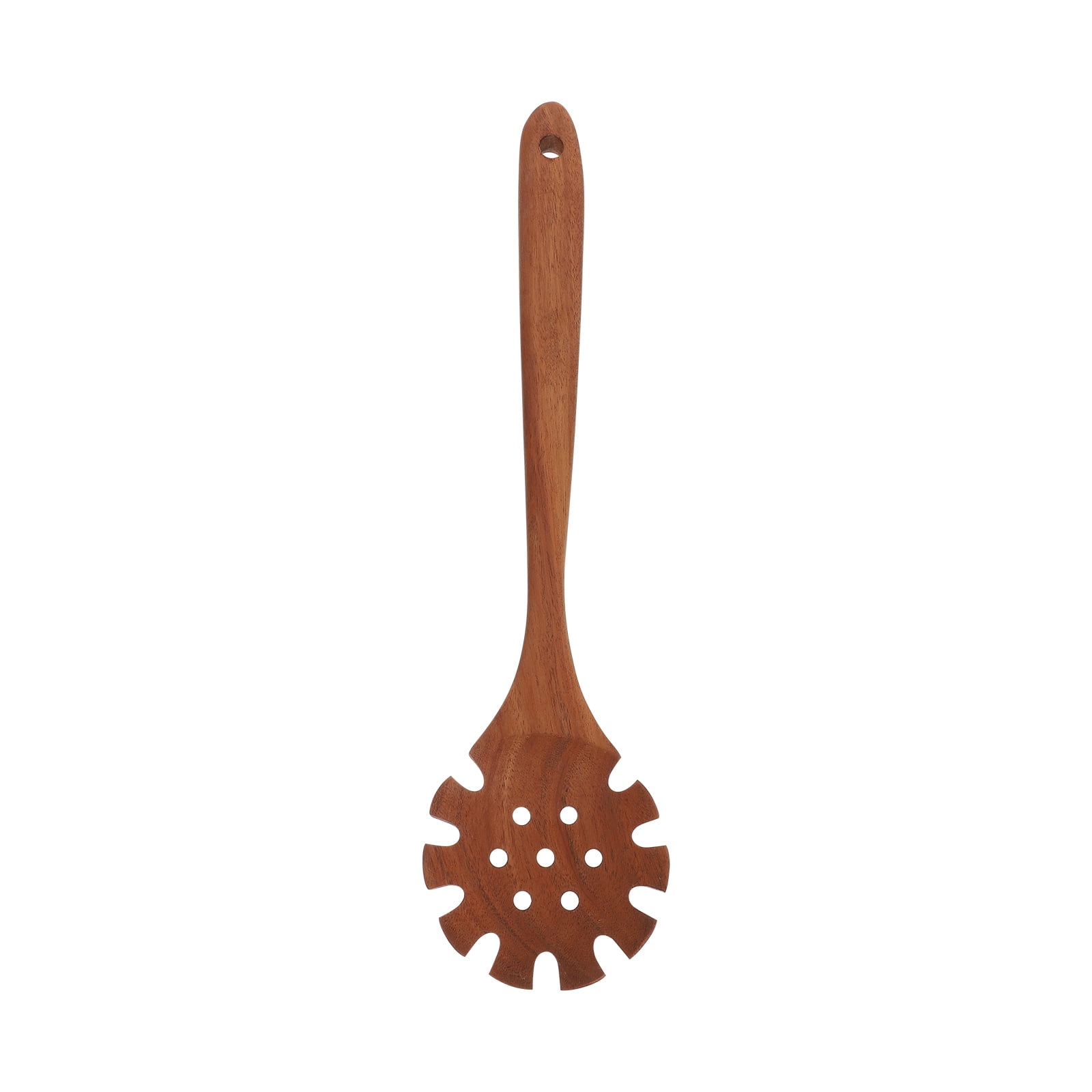 1Pc House Wooden Spaghetti Spoon Kitchen Noodle Colander Noodle Filter ...