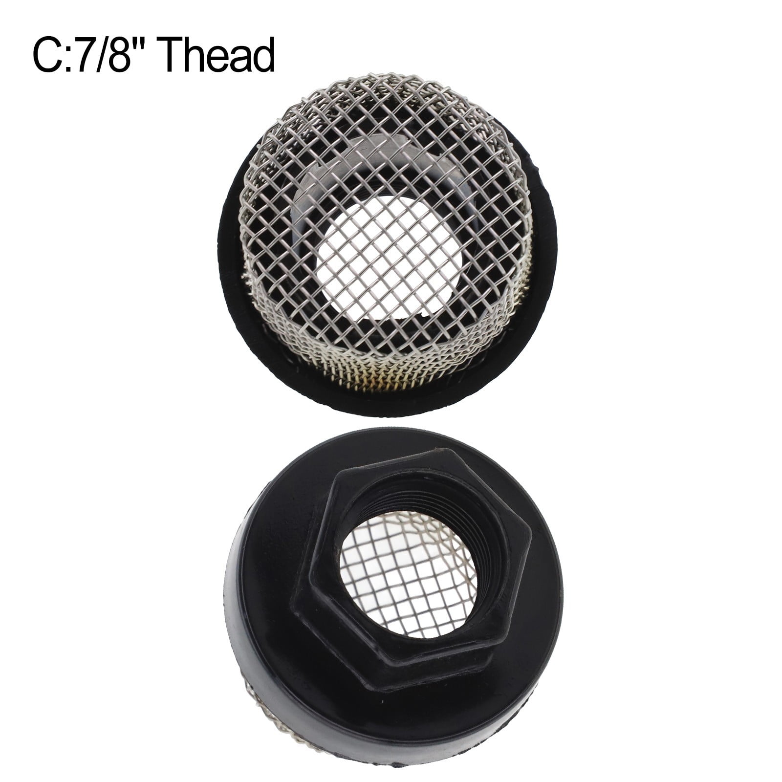 1Pc Inlet Suction Strainer Mesh Filter Sprayer Paint Strainer Intake ...