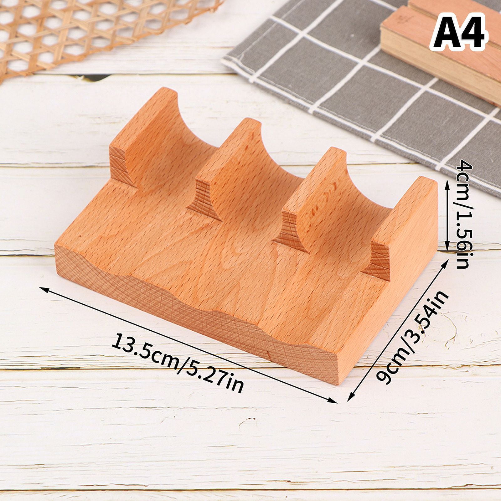 1Pc Japanese Sushi Rack Wooden Taco Snack Food Holder Wood Plate ...