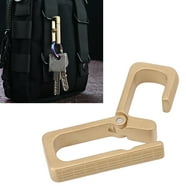 Compact Key Chain Organizer With Leather Strap, Smart Key Ring Holds 8 ...