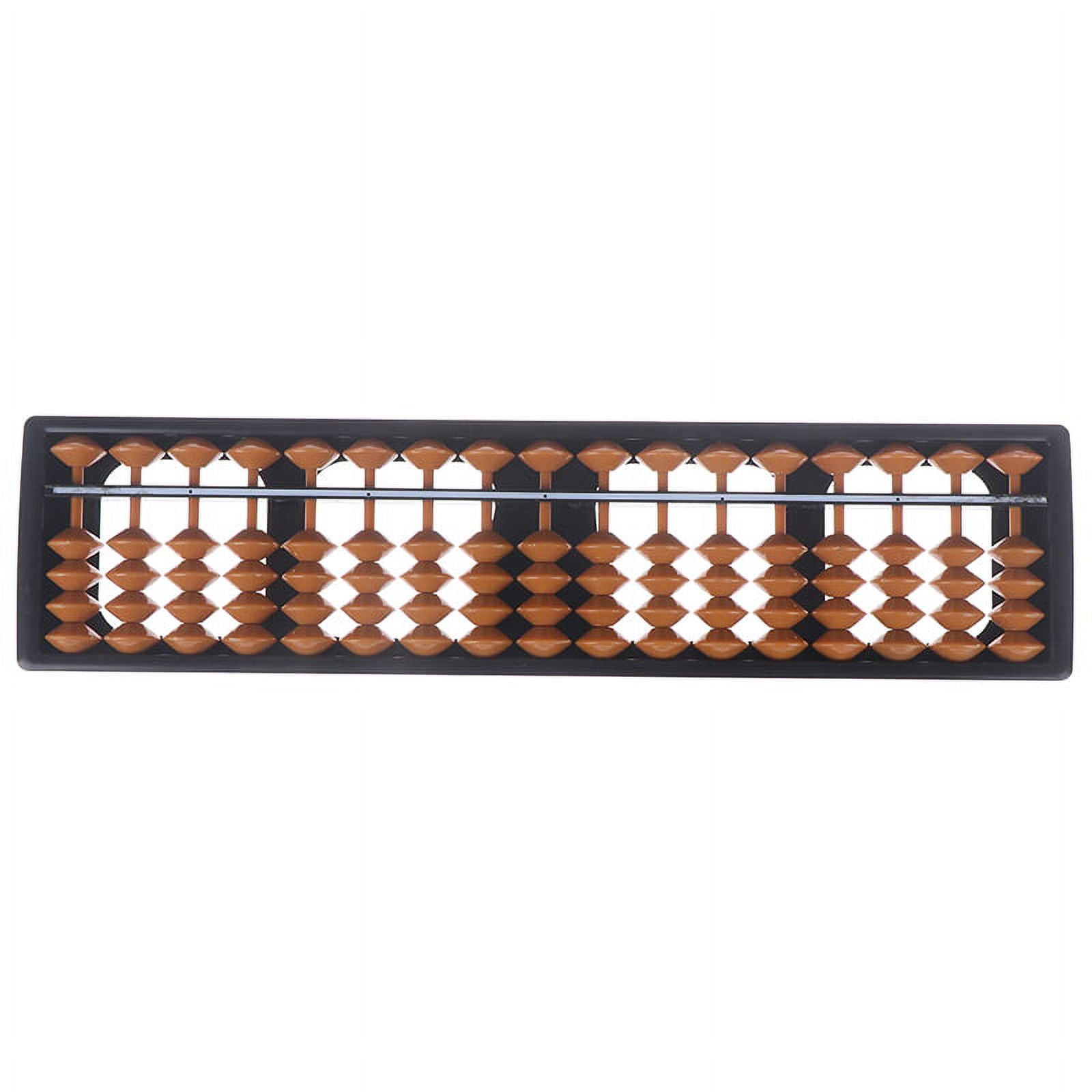 1Pc Kids 17 Digits Rods Standard Abacus Maths Calculating Tool ...