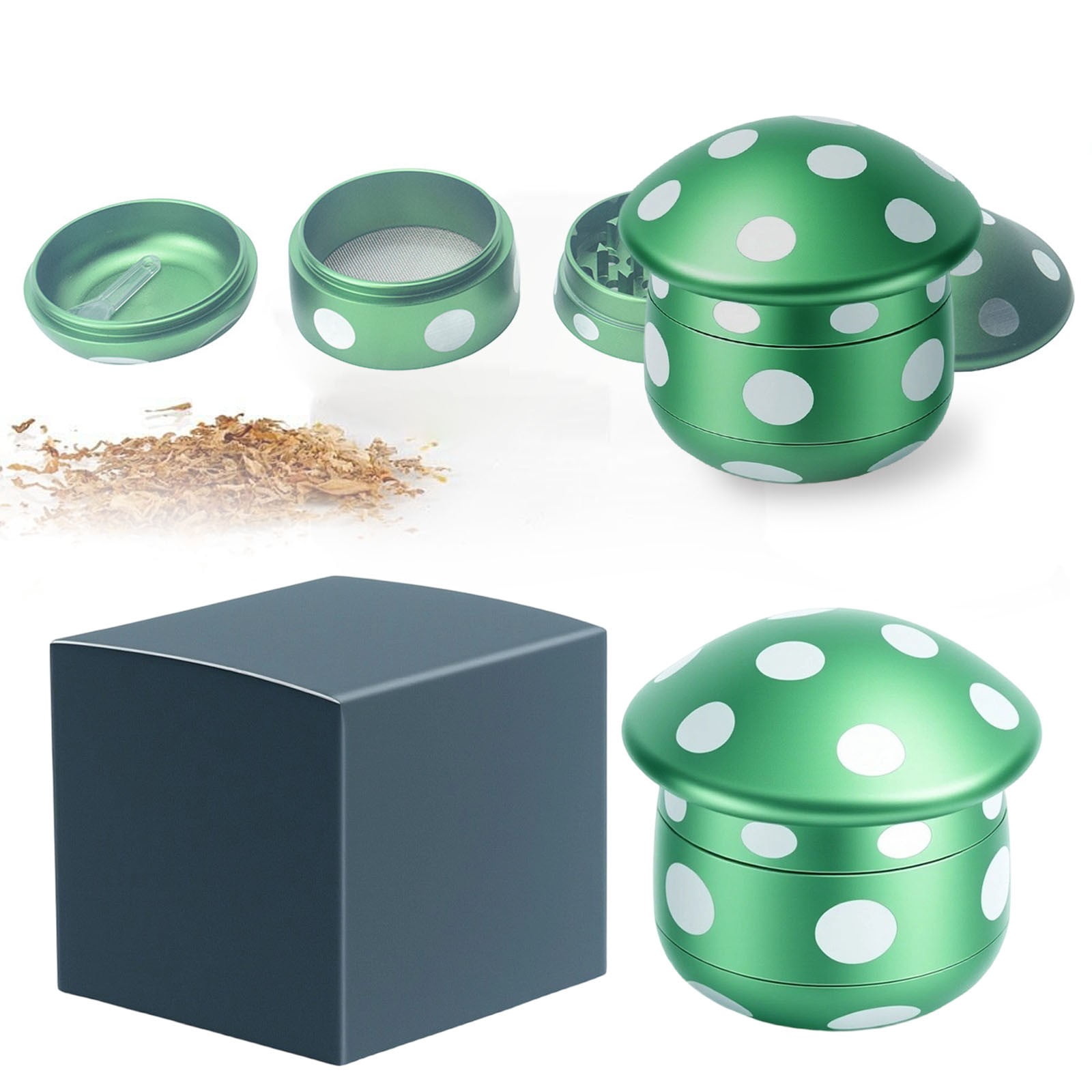 1Pc Kitchen Aluminum Alloy Pepper Grinder, Sturdy Shape Grinder for ...