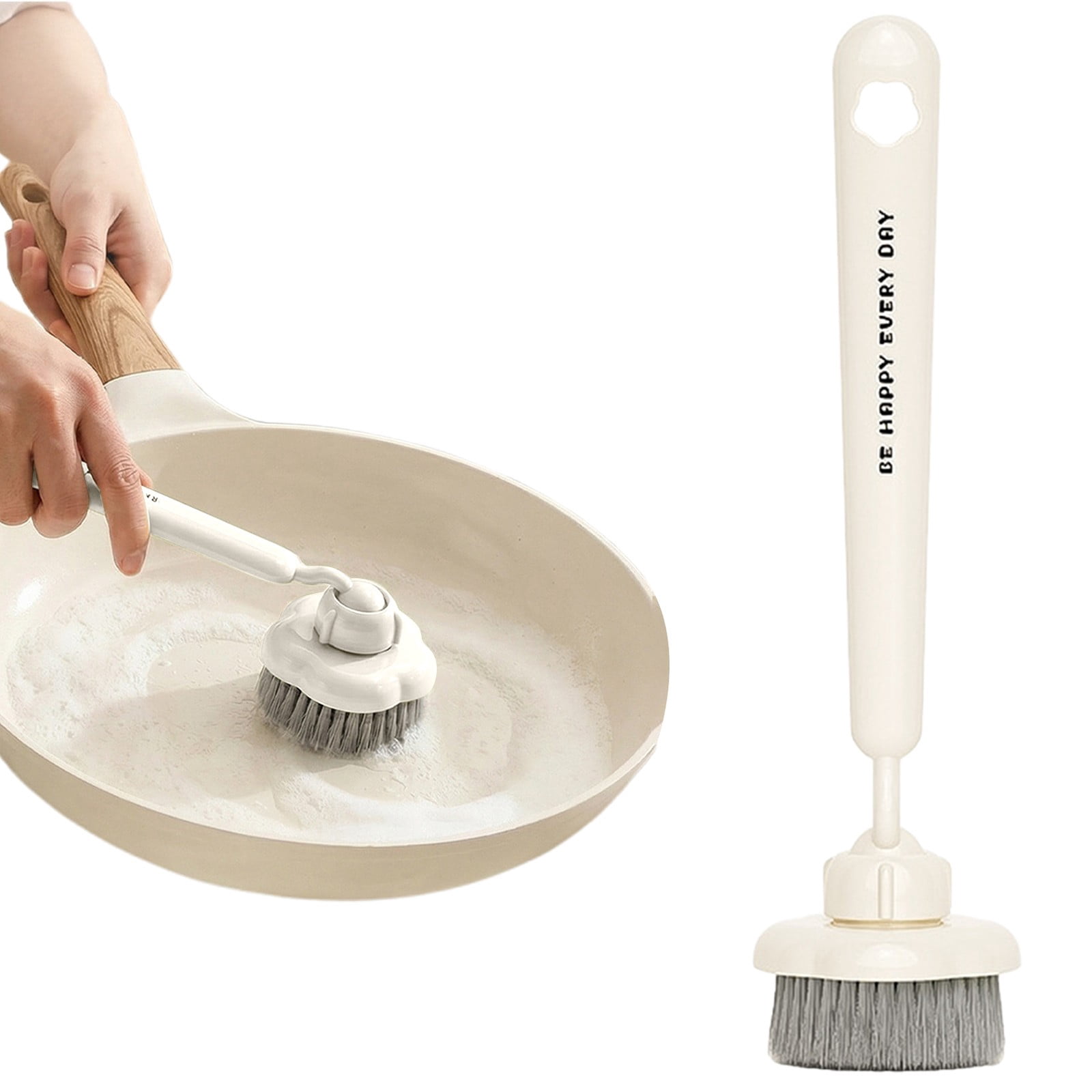 1Pc Kitchen Dish Brush Dish Scrubber Brush Long Handle Scruber With ...