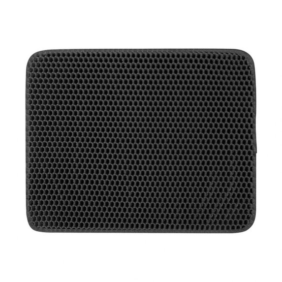 1Pc Large Size Cat Litter Mat-Advanced Honeycomb Double Layer Design ...