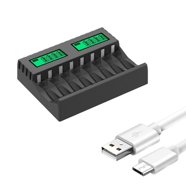 DC2BT Battery Charger Analyzer NiMH/NiCd Li-ion LiFePO4 AA AAA 18650 ...