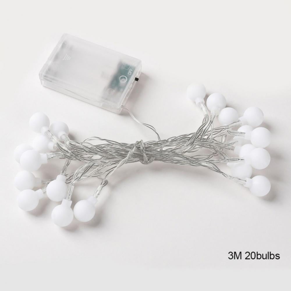 1Pc Led Light String Luminous Bubble Ball Wave Ball Waterproof Ball ...