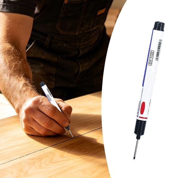 1Pc Long Head Deep Hole Marker Pens,Long Nib Marker Pens,Fine Tip ...