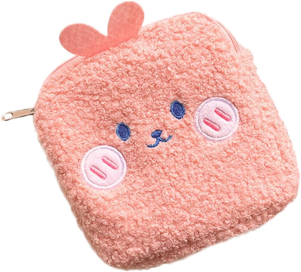1Pc Lovely Creative Sanitary Pad Storage Bag Portable Cartoon Pouch for ...