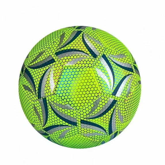 1Pc Luminous/Reflective Soccer Ball - High-Quality PU Material, Perfect ...