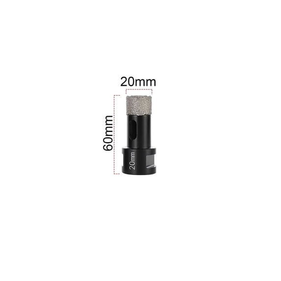 1Pc M14 Thread Dry Vacuum Brazed Diamond Drill Bit Core Bit 20/35/40/45 ...