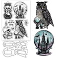 1Pc Magic Theme Carbon Steel Cutting Dies Stencils with 1 Sheet VC ...