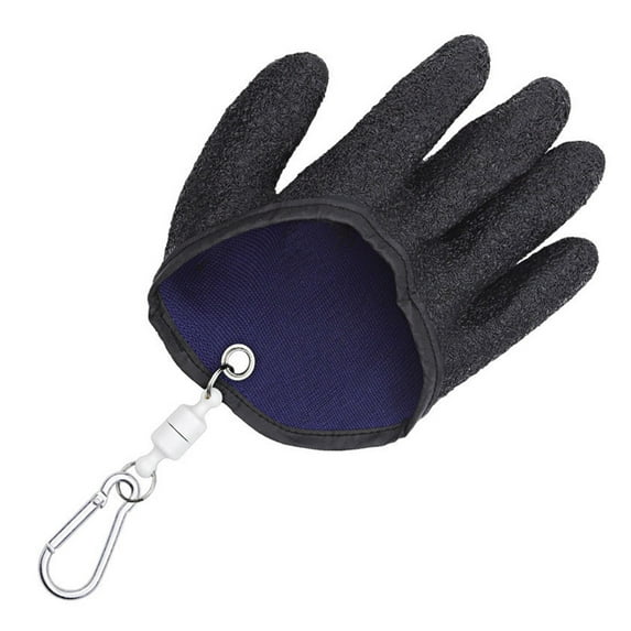 1Pc Magnetic Anti-slip Fishing Gloves Full Finger Cut Fisherman Protect ...