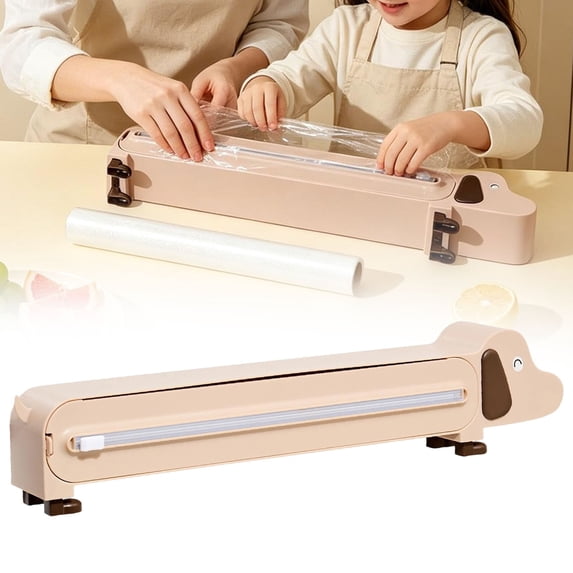 1Pc Magnetic Plastic Wrap Cutter Magnetic Plastic Wrap Sealer For ...