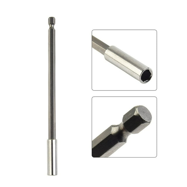 1Pc Magnetic Screwdriver Bit Holder 60/75/100/150Mm Extension Bar 1/4 ...