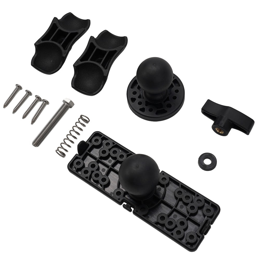 1Pc Marine Boat Fishfinder Bracket 360 Degree Depth Sounder Base Fishes ...