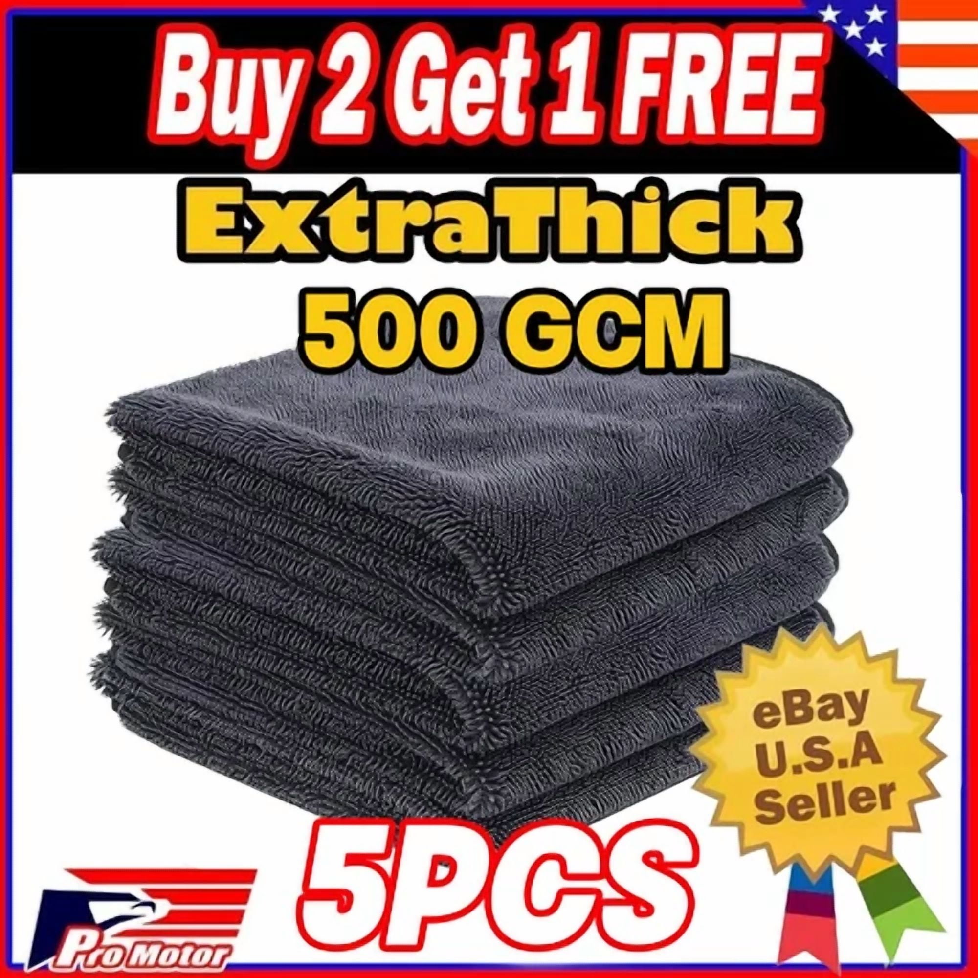 1Pc Microfiber Cleaning Cloth Car Wash Towel Drying Rag Car Polishing ...