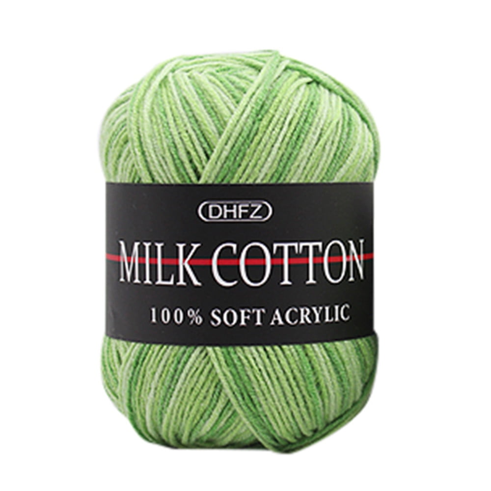 1Pc Milk Cotton Yarn Clearance! Colorful Hand Knitting 50G Knitting ...