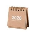 1Pc Mini Desk 2026 Calendar, Jan.2026-Dec.2026, Small Standing Flip ...