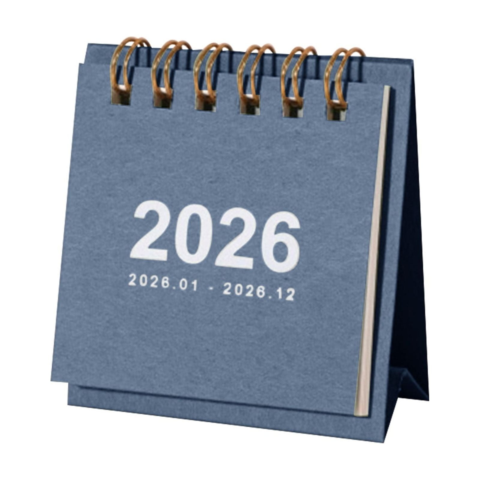 1Pc Mini Desk 2026 Calendar, Jan.2026-Dec.2026, Small Standing Flip ...